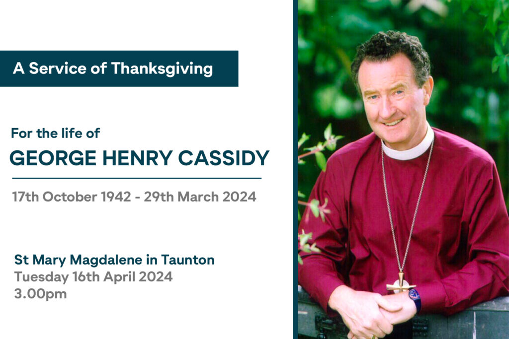 Service of Thanksgiving for George Cassidy - Diocese of Southwell ...