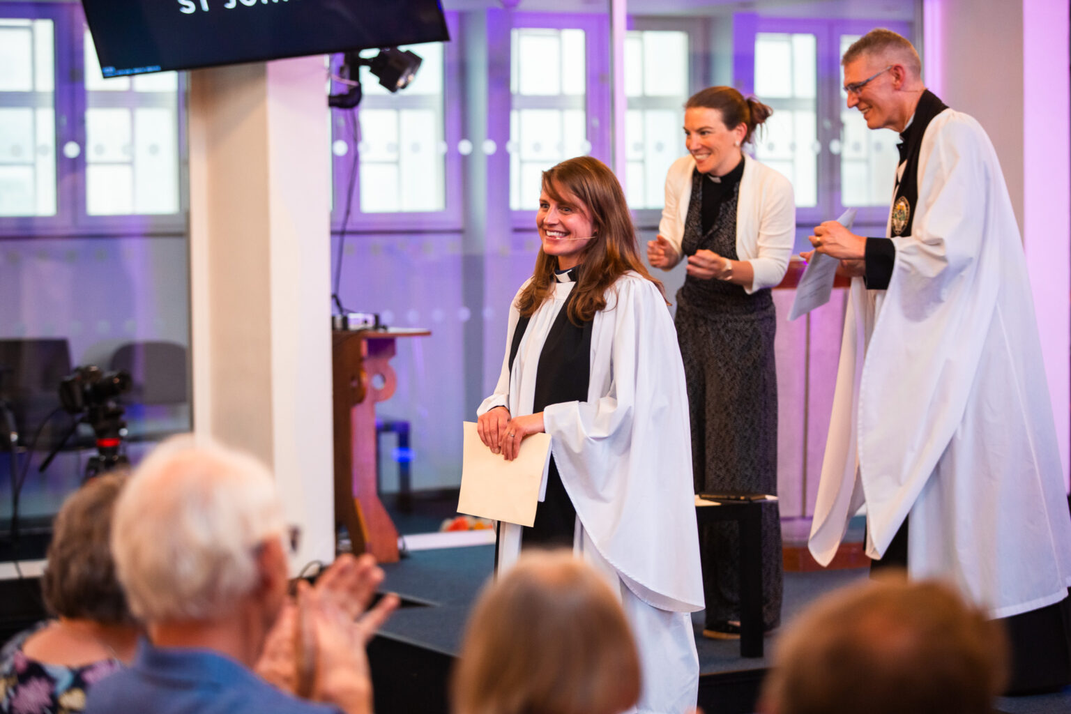 Licensing of Revd Lizzie Osborne as Mission Associate at Woven St John ...